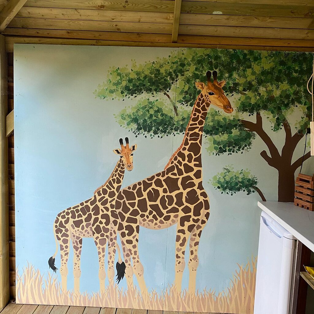 Giraffe Enclosure – Thompson Hall Retreat